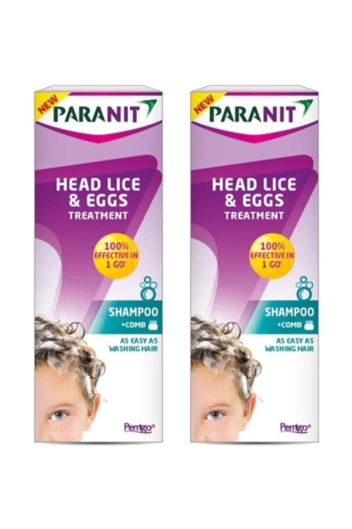 Paranit Head Lice and Vinegar Treatment Shampoo 100 Ml-2 Pieces-skt:10/2025 | Buy Now with ...