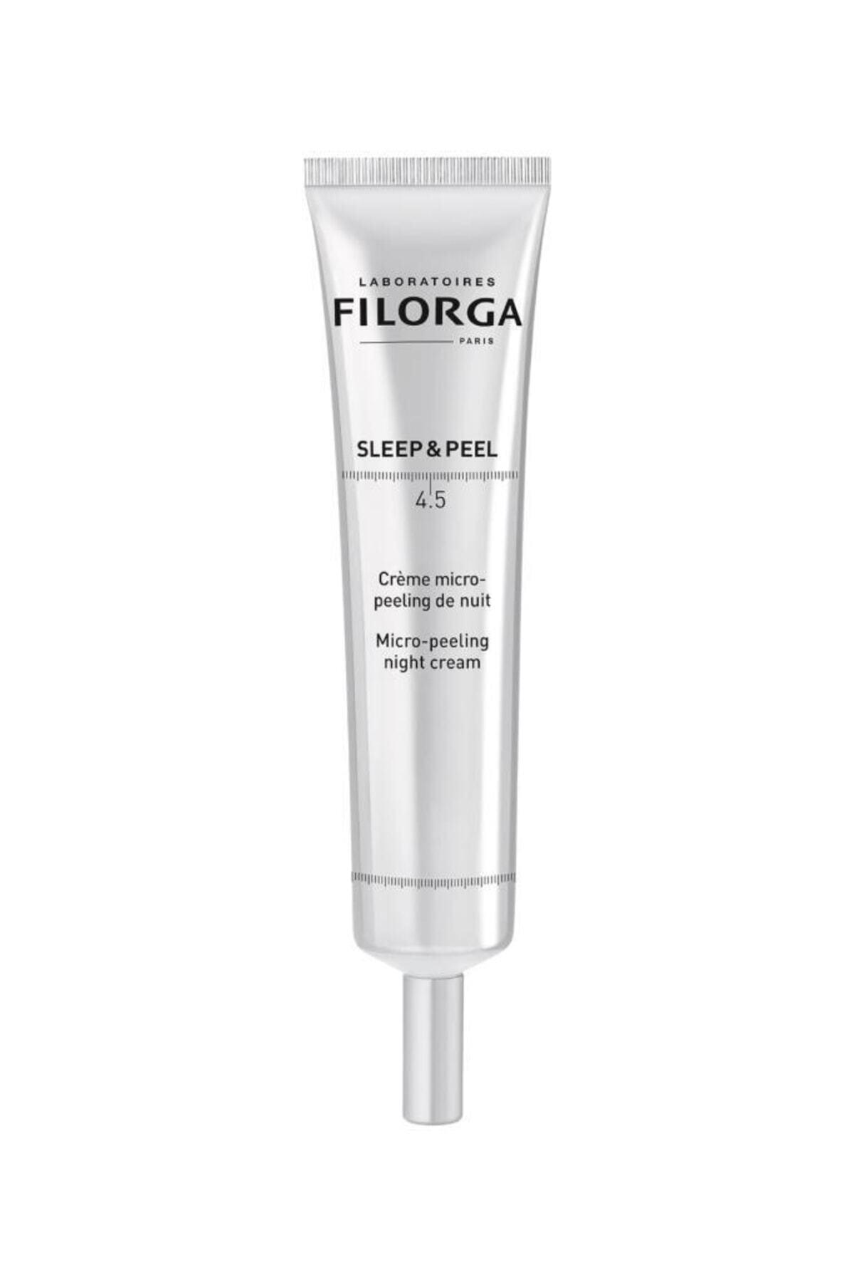 Filorga Micro Peeling Sleep&Peel Night Face Cream for All Imperfect ...