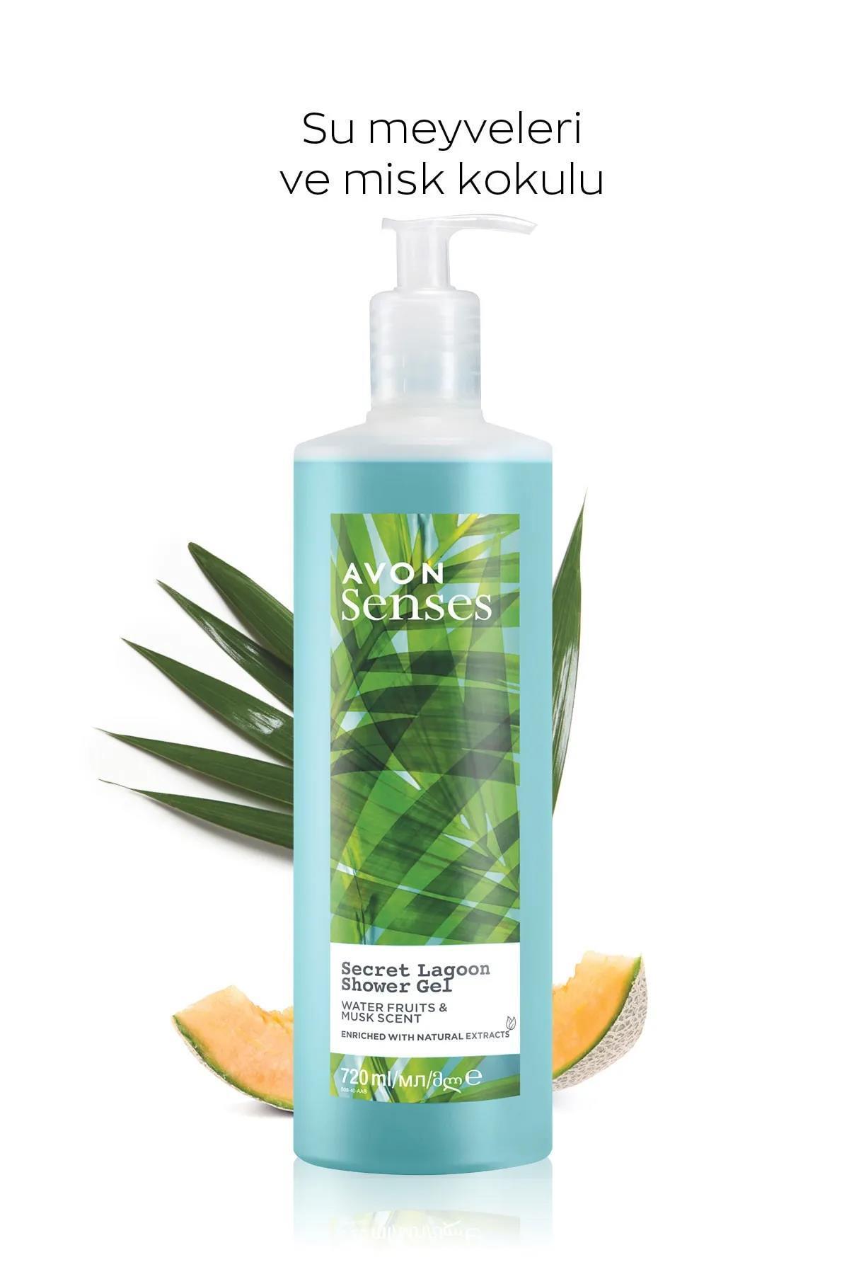 Avon Senses Secret Lagoon Shower Gel 720 Ml. Set of Two | Buy Now with ...