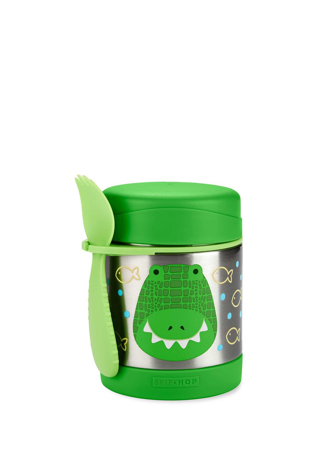 Skip Hop Crocodile 2 Piece Stainless Steel Food Storage and Transport ...