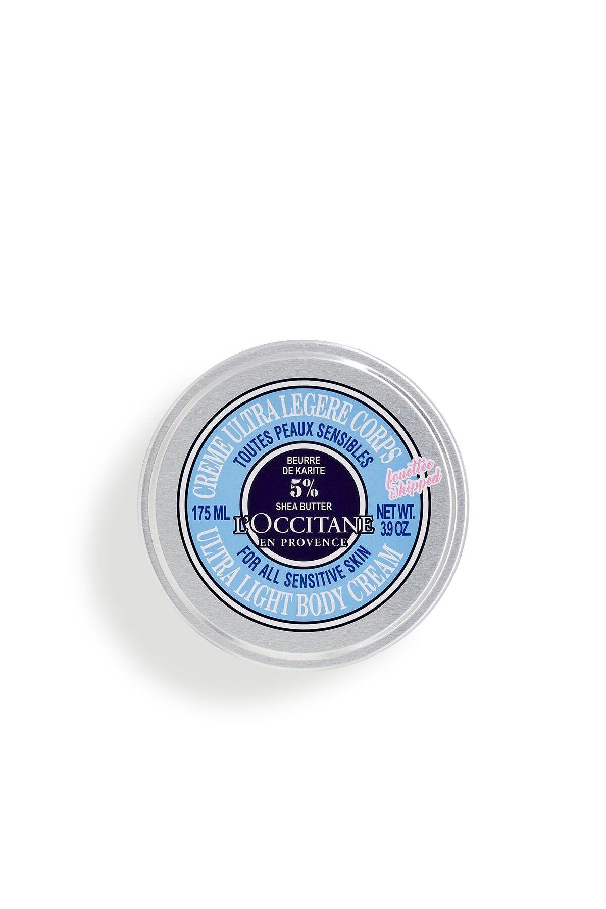 L'Occitane SHEA BUTTER ULTRA LIGHT BODY CREAM - SMOOTHING SHEA BODY ...