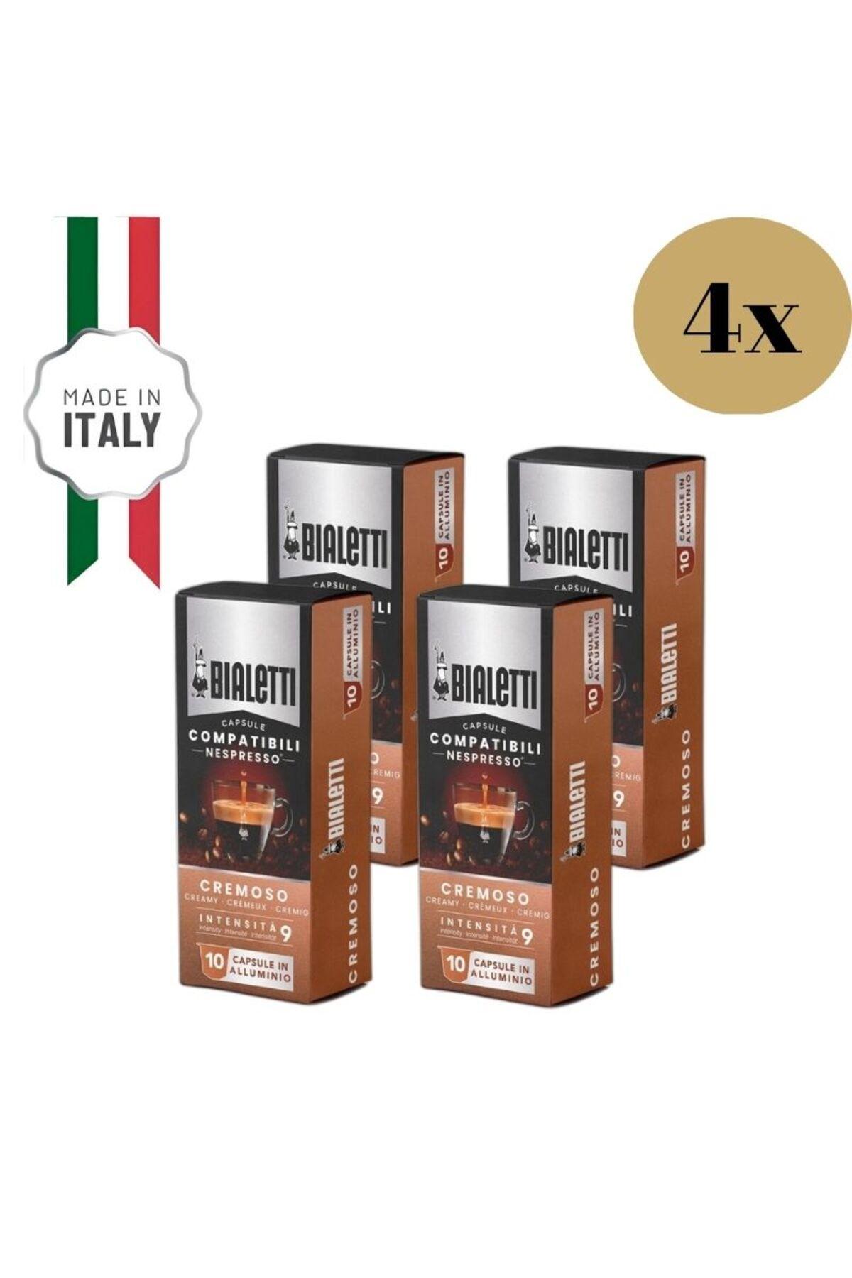 Bialetti Nespresso Compatible Cremoso Capsules 40 Pieces | Buy Now with ...