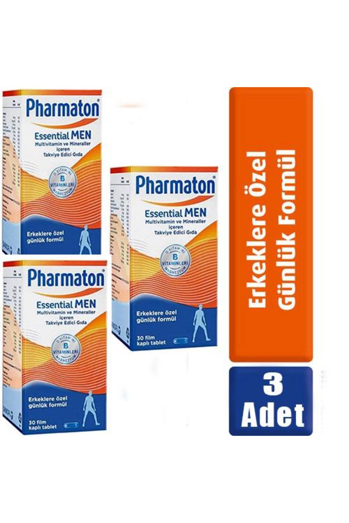 Pharmaton Essential Men 30 Tablets 3 Pieces | Buy Now with Express ...