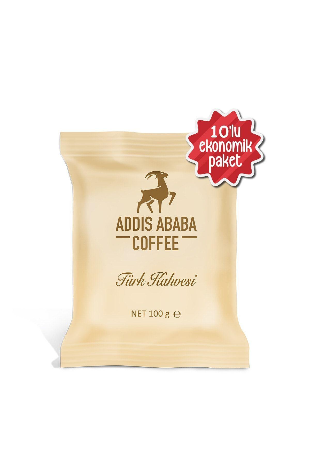 Addis Ababa Coffee Medium Roast Turkish Coffee 10x100 Gr. | Buy Now ...