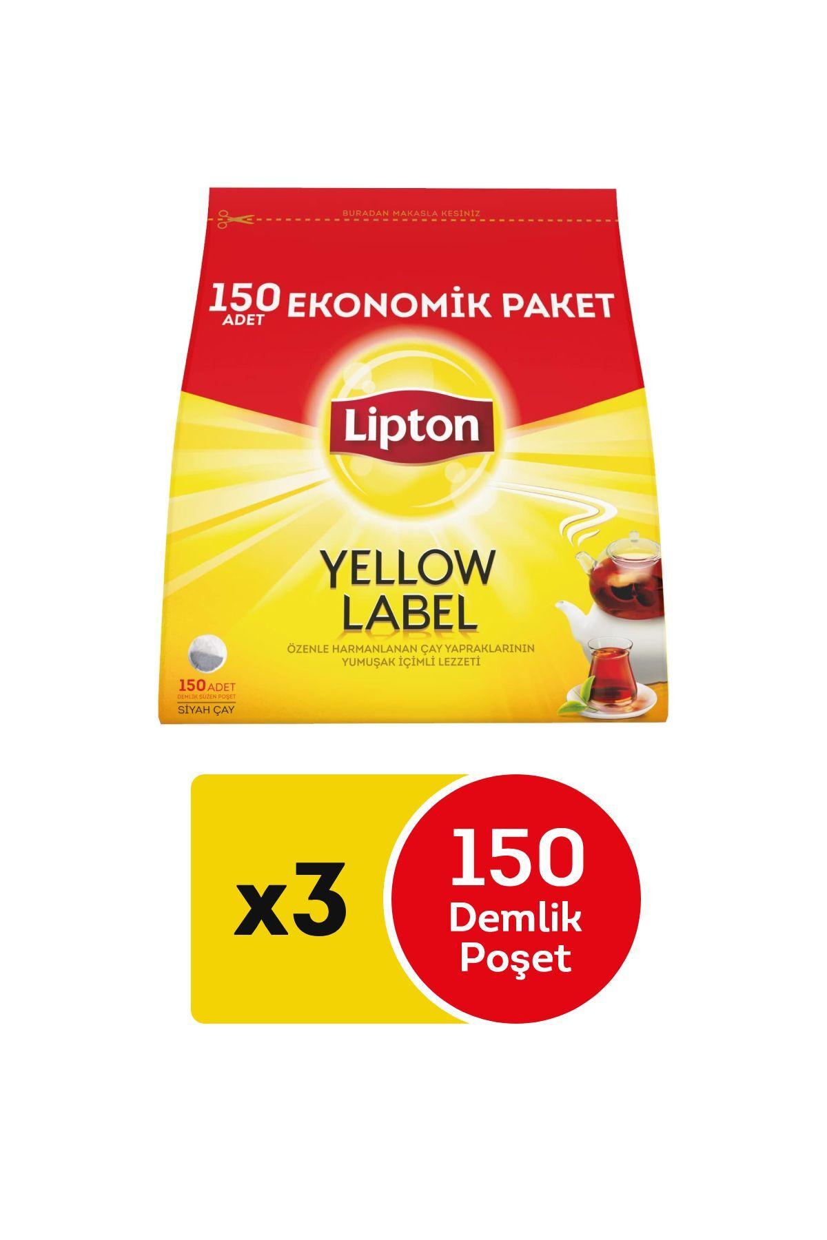 Lipton Yellow Label Teapot Tea Bag 150 x 3 pcs | Buy Now with Express ...