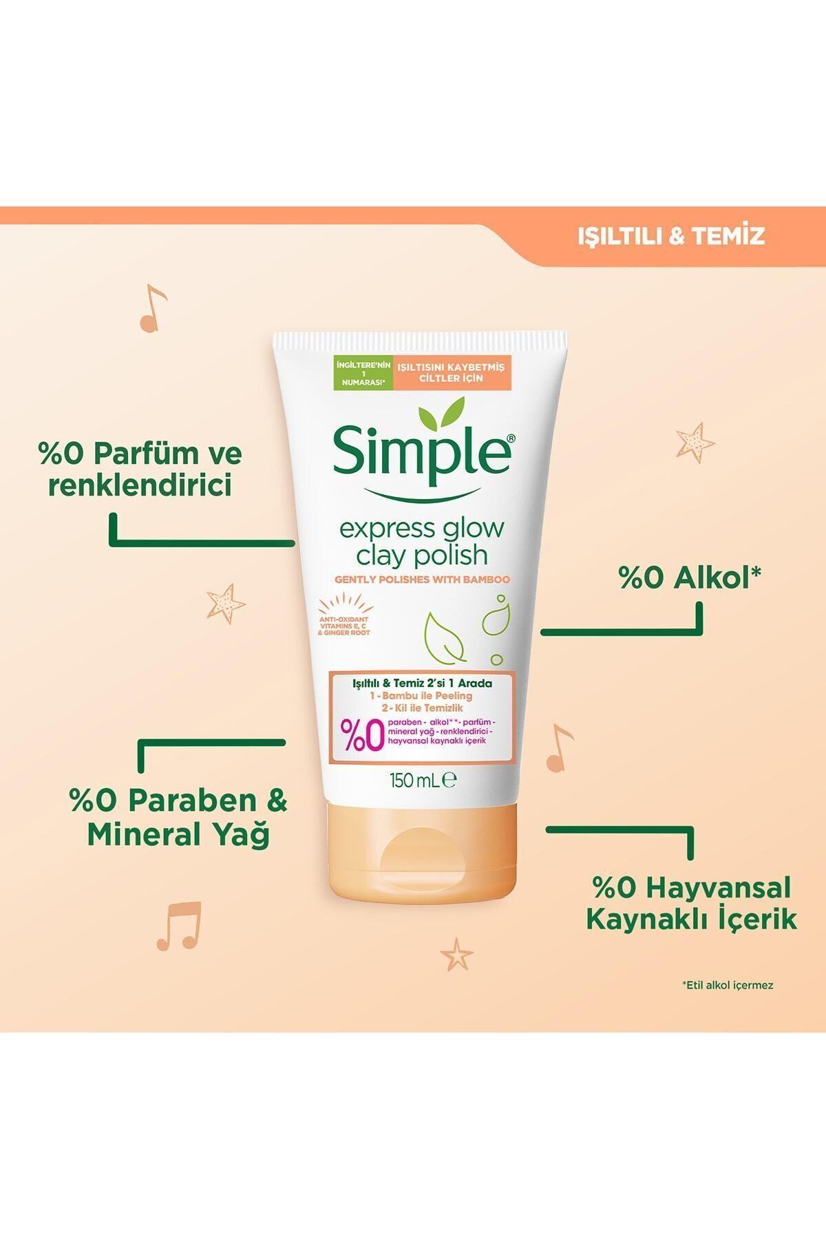 Simple Protect & Glow 2 in 1 Bright & Clean For Skin That Has Lost Its ...