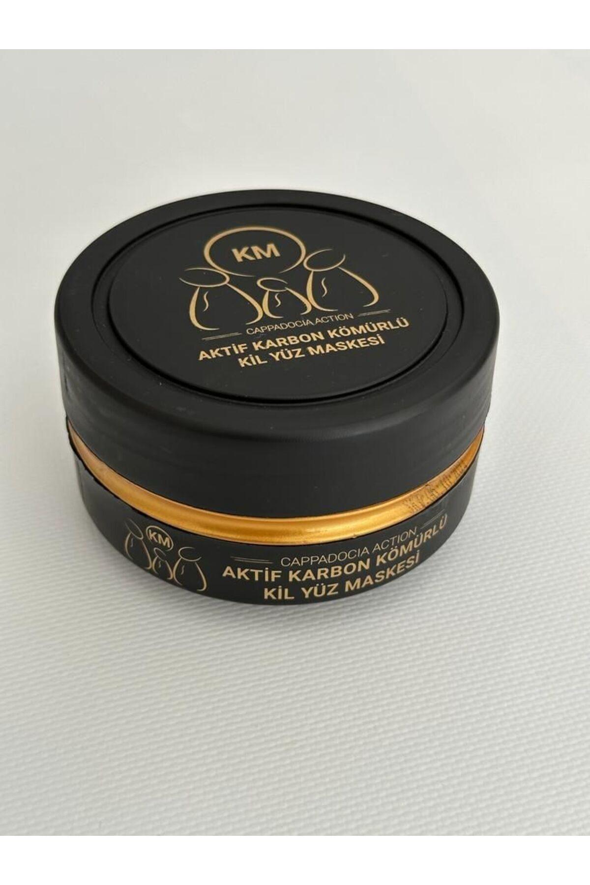 KM NATURAL ACTIVATED CARBON CHARCOAL CLAY FACE MASK CAPPADOCIA ACTION KM 250 gr | Buy Now with ...