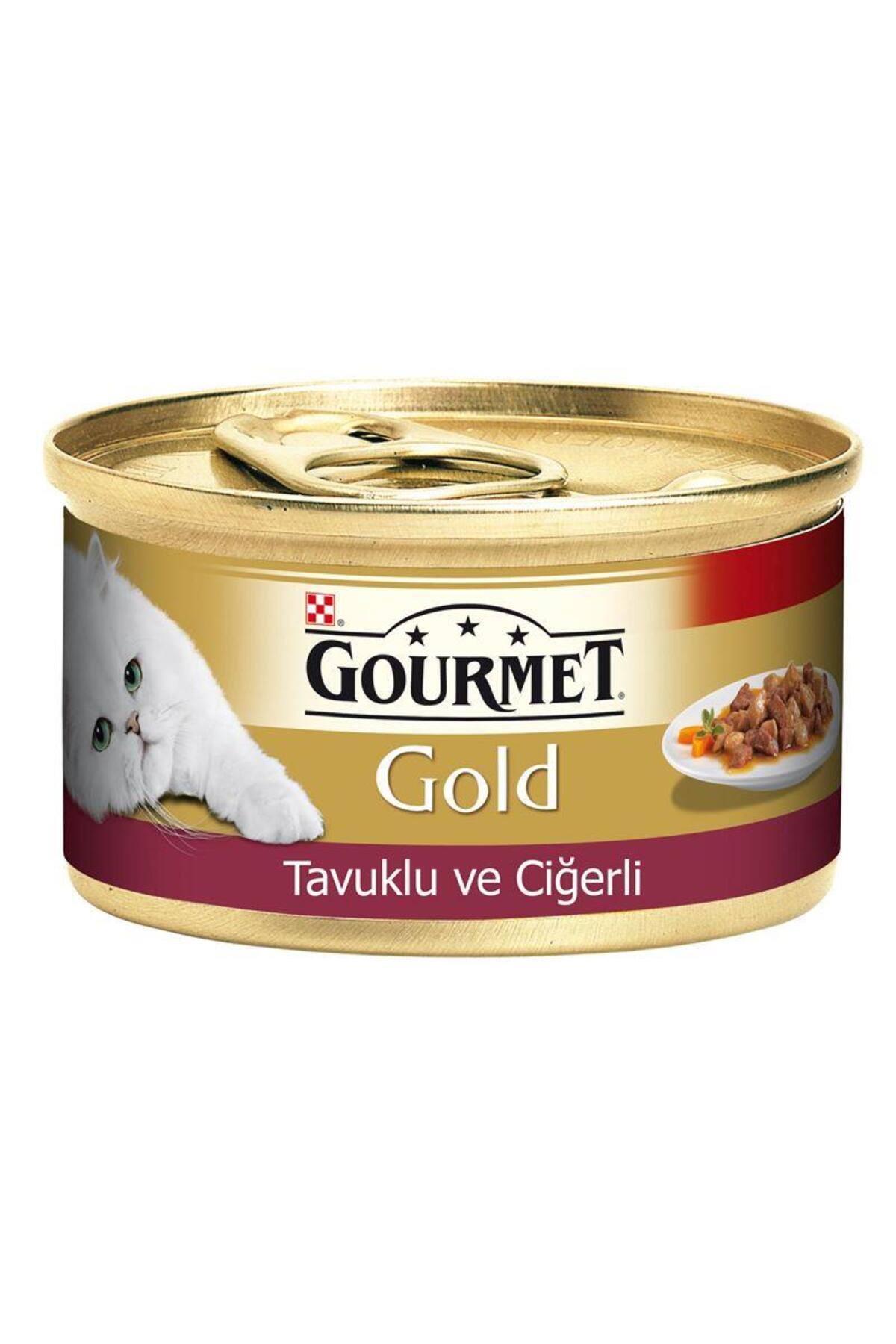 Gourmet Gold Chicken Liver Piece Meat 85 G - 12 Pieces | Buy Now with ...
