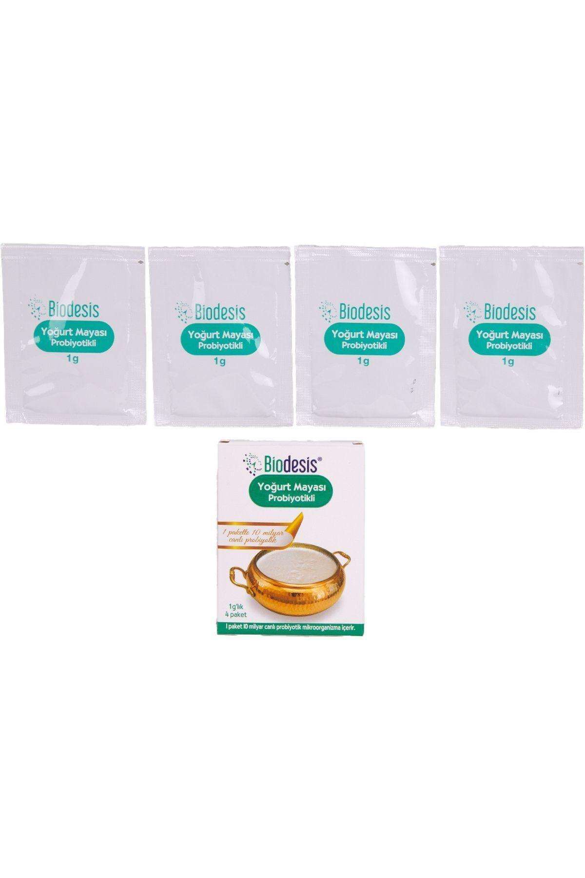 Herdekora Biodesis Probiotic Yogurt Starter 1gr X 4 Packs - 1 Box 4 ...