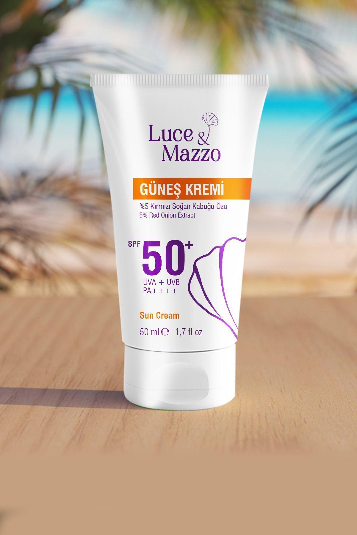 LUCE AND MAZZO High Protection SPF 50+ Face & Body Sun Cream 50 ml ...