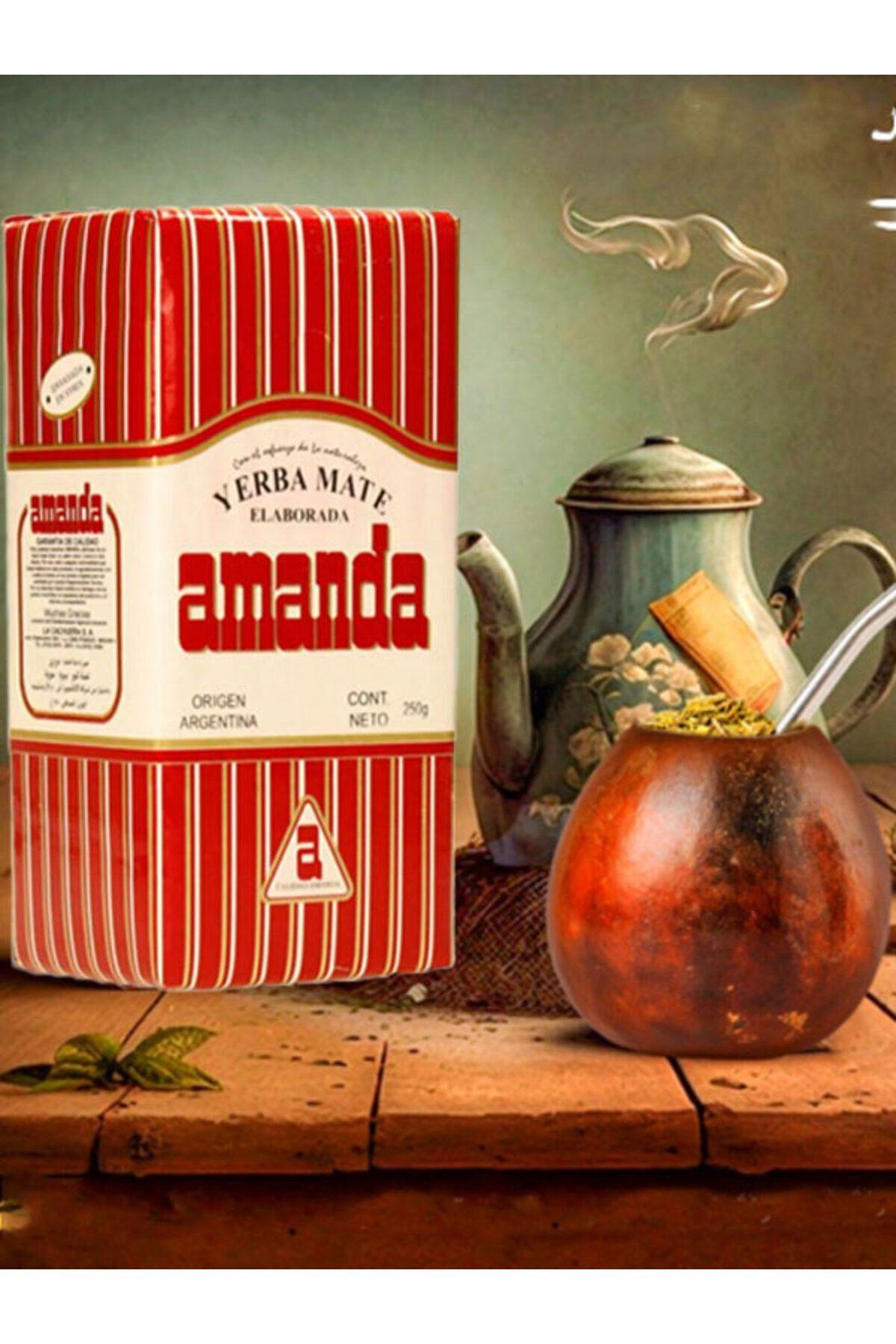 Amanda Mate tea 250gr + Custard Powder Vanilla Flavored Custard Powder ...
