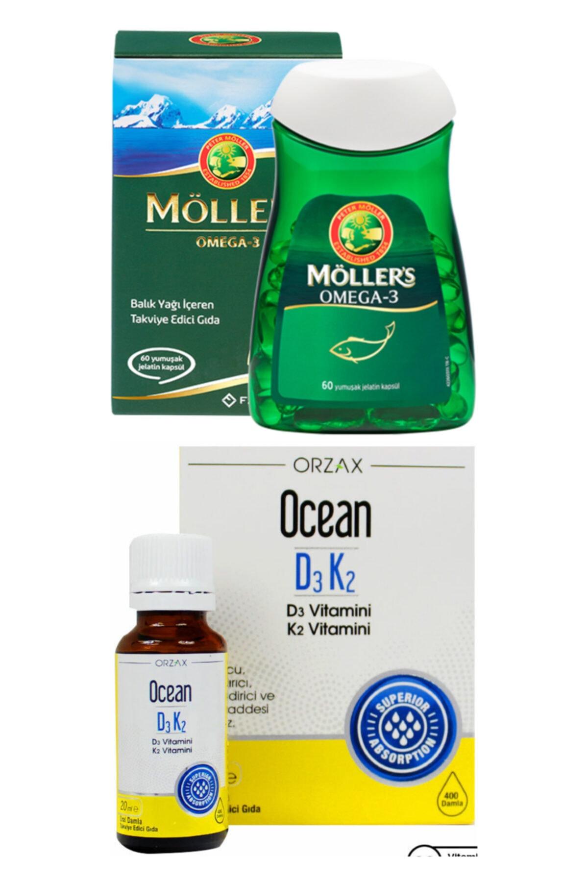 Ocean Omega 3 60 Capsules + Ocean Vitamin D3 K2 Drops 20ml | Buy Now ...