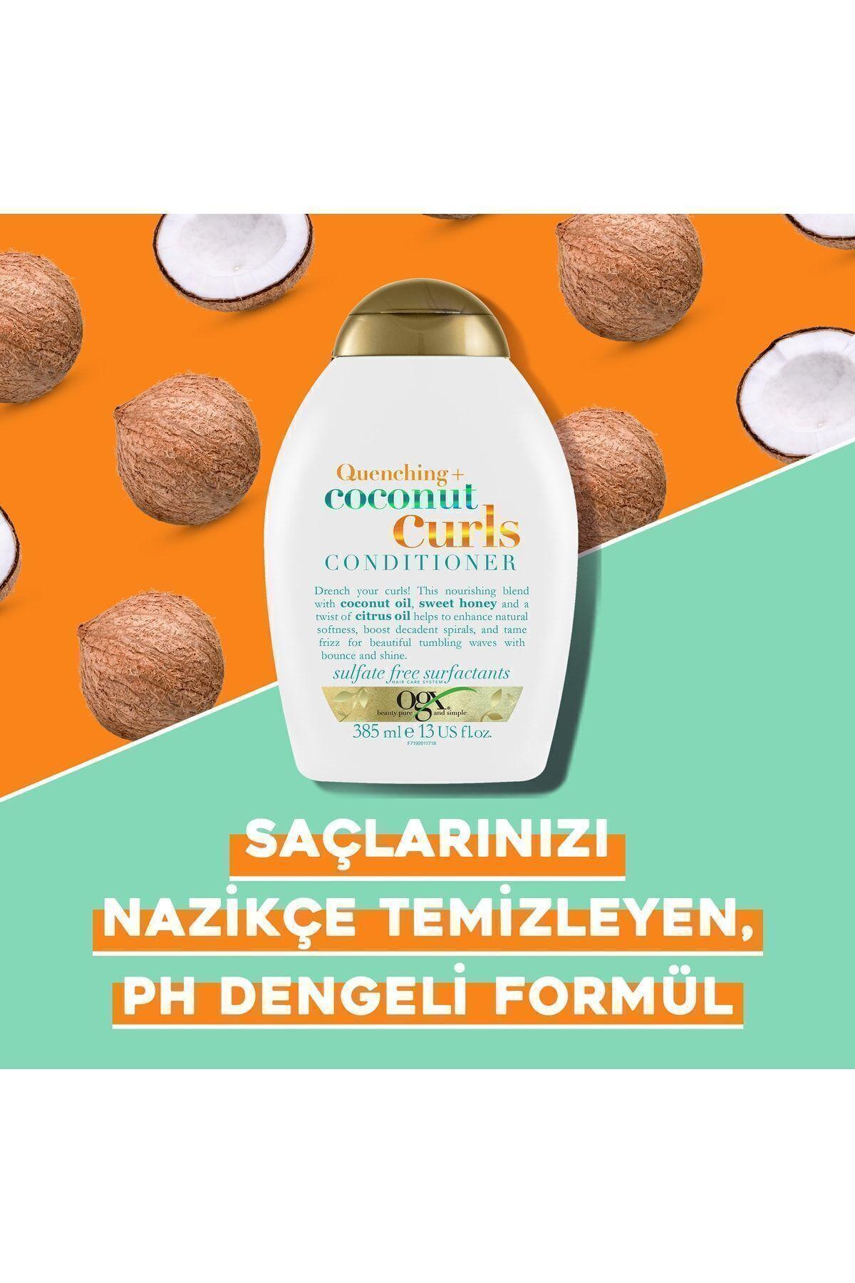 OGX Coconut Curls Moisturizing Conditioner for Curly Hair 385 ml | Buy ...