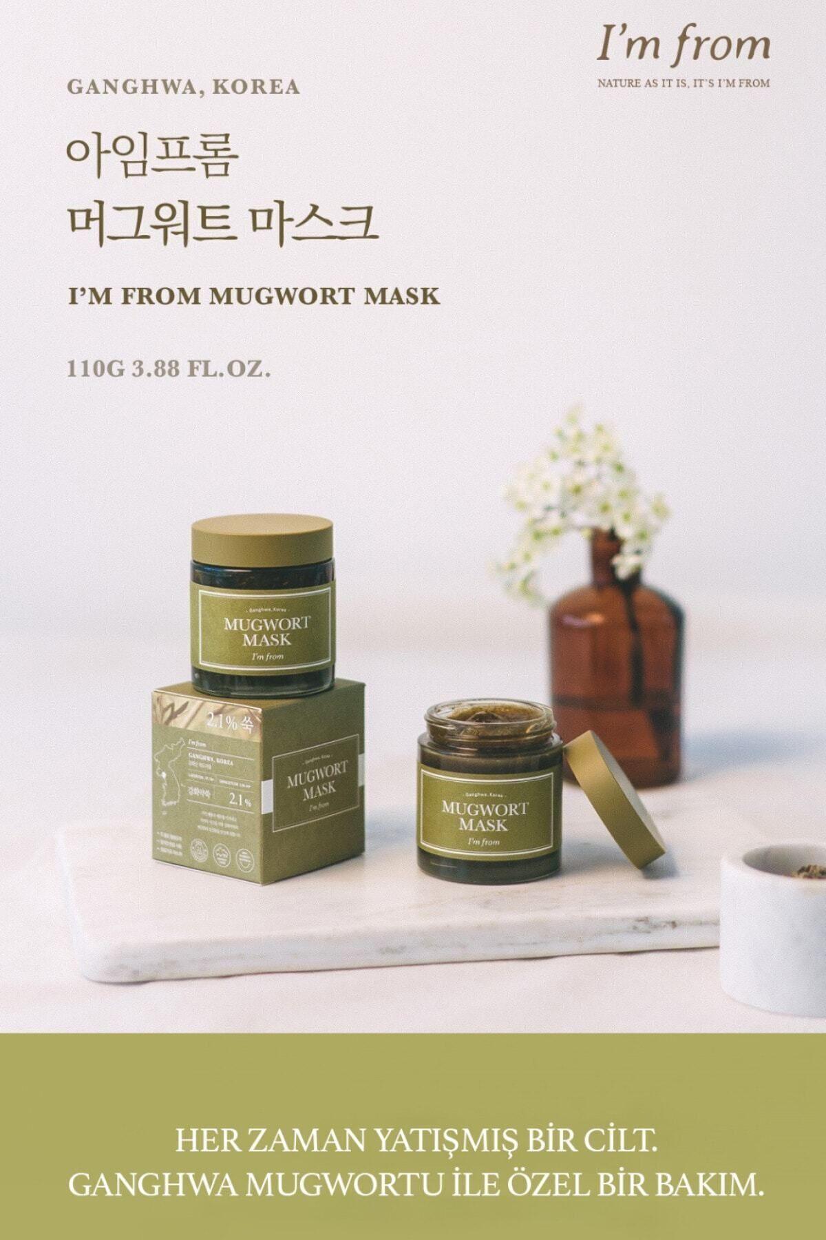 I'm From mini Size Mugwort Mask (KORENDY) Soothing Repair Wormwood Mask ...