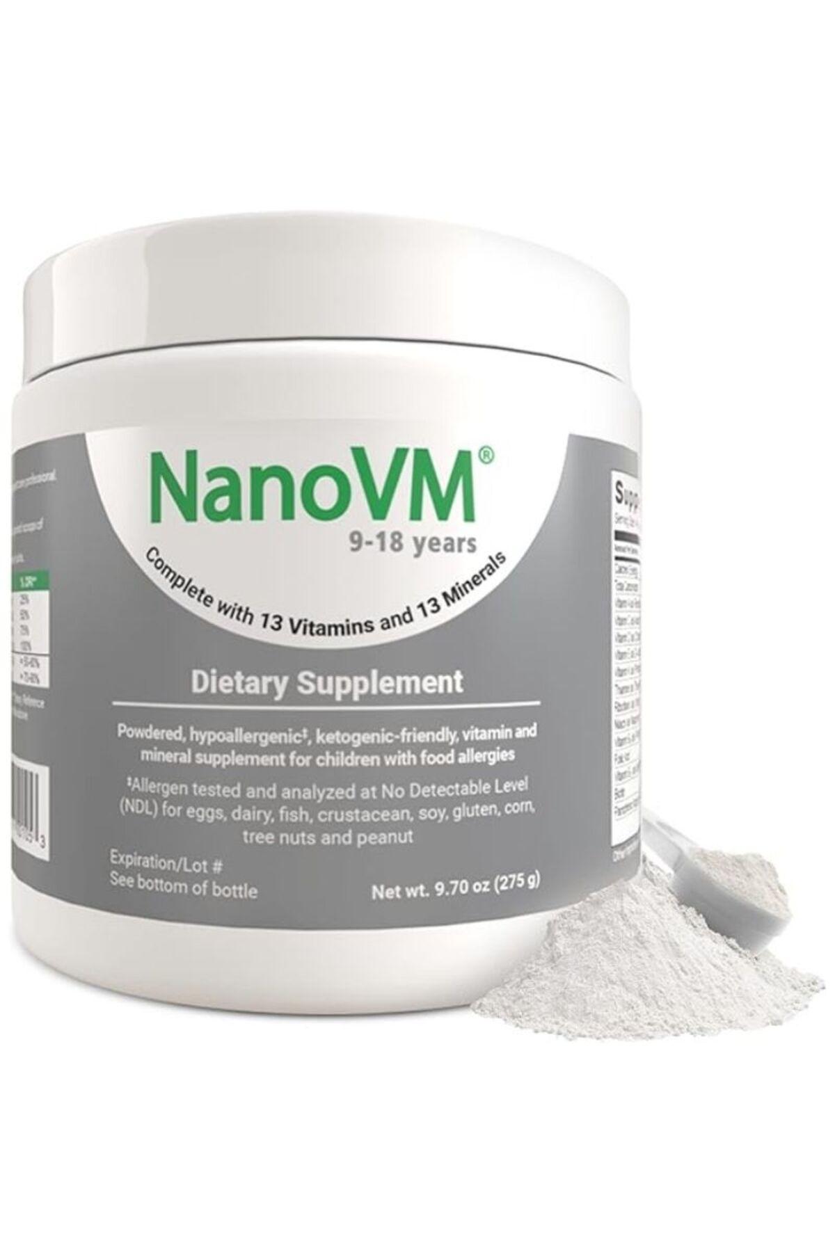 Nano NanoVM 9-18 Years Allergen-Free Kids Multivitamin (275GR) | Buy ...