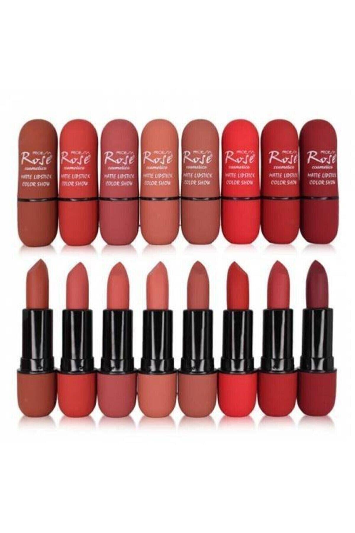Rose Roesia Matte Lipstick Color Show 8 Pack Lipstick Set | Buy Now ...