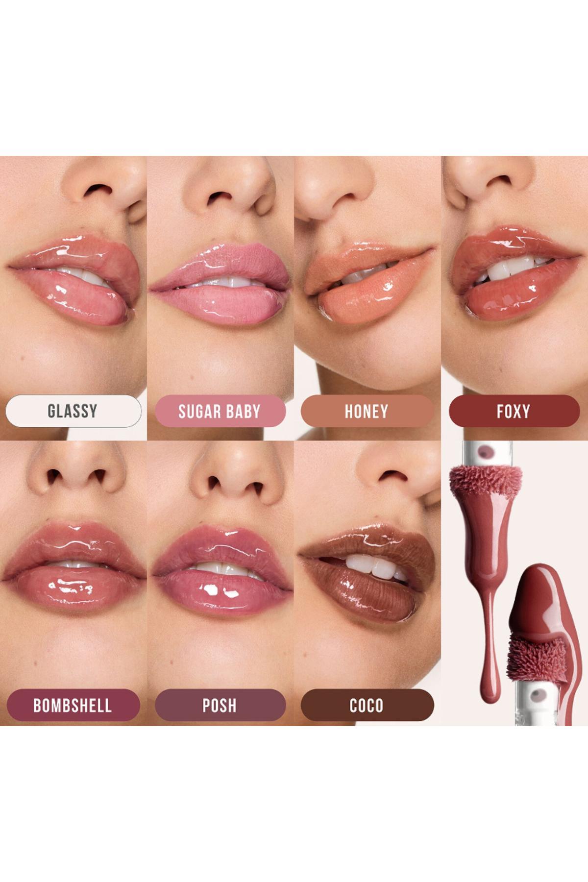 Huda Beauty Gloss Haute Brilliance Glassy Pink | Buy Now with Express ...