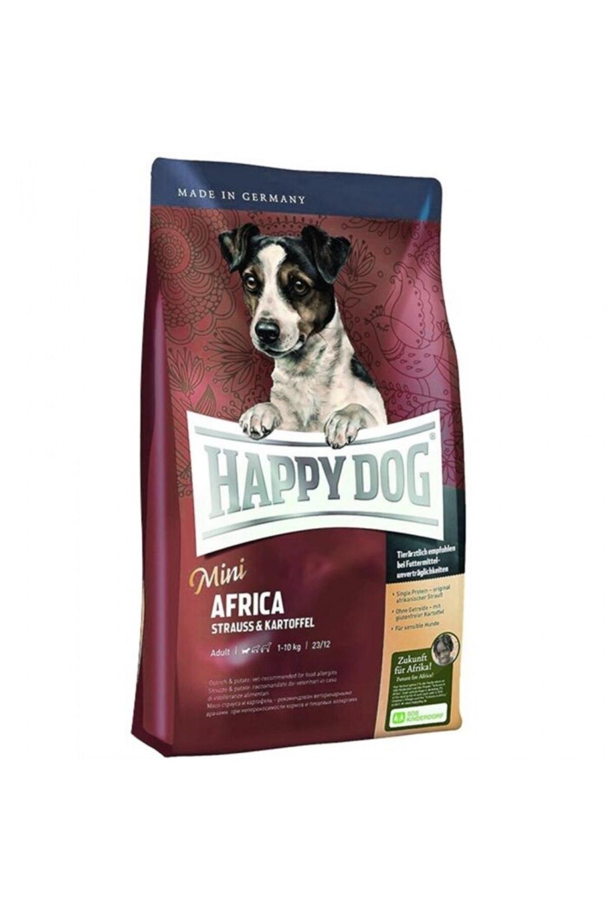 Happy Dog Africa Ostrich Meat and Potato Mini Breed Adult Dog Dry Food ...