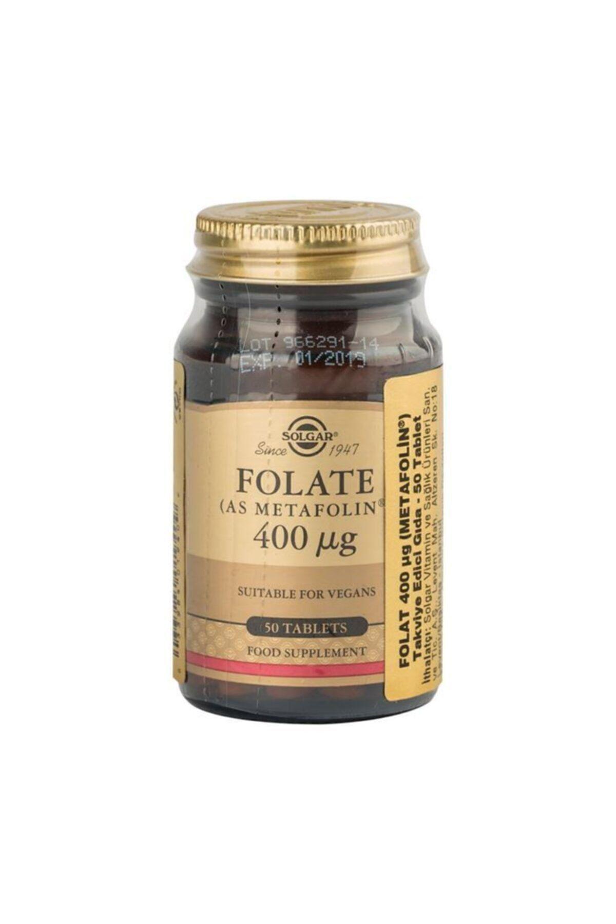 Solgar Folate 400mcg 50 Tablets | Buy Now with Express International ...
