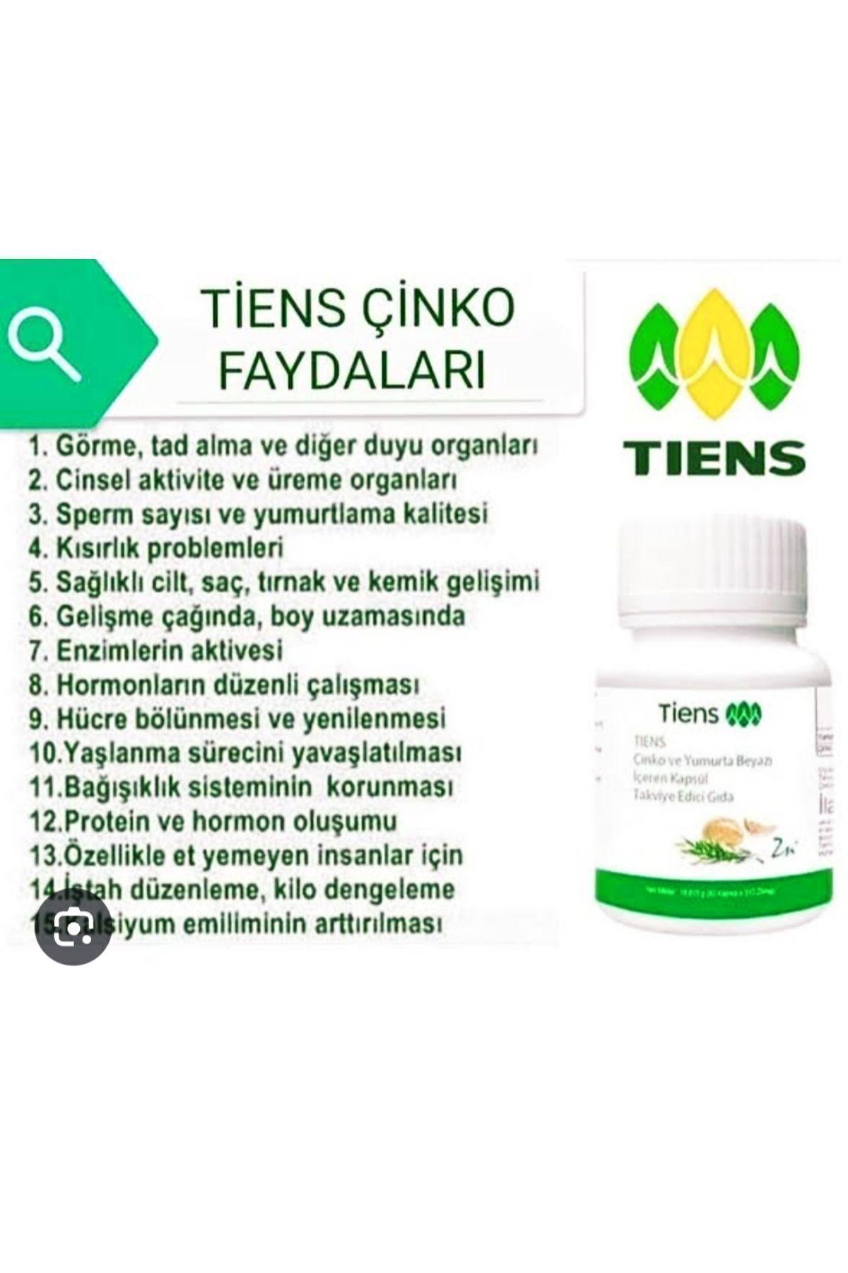 Tiens Tiens Zinc and Egg White Containing Capsule Supplementary Food ...