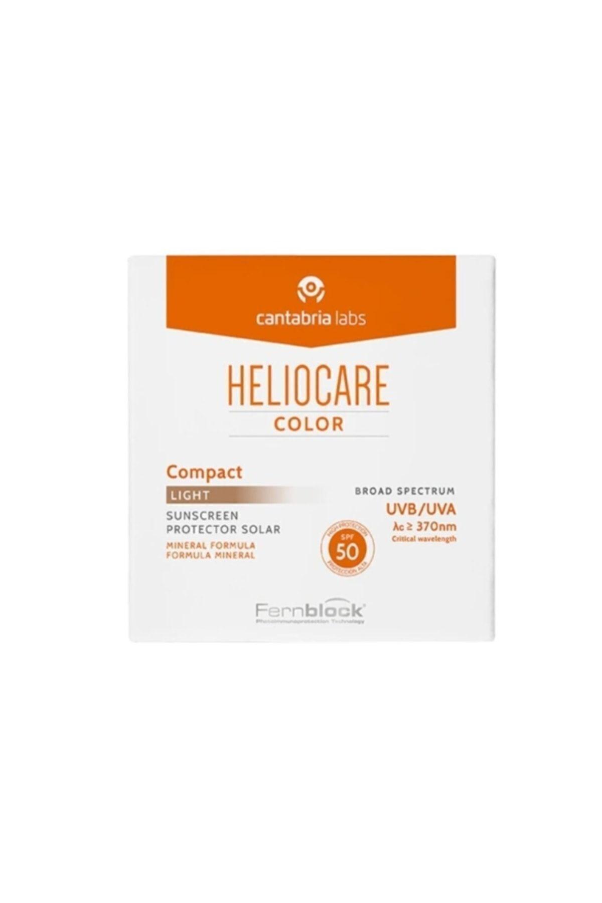 Heliocare Color Spf 50 Compact Light (wheat Skin) 10 Gr | Buy Now with ...
