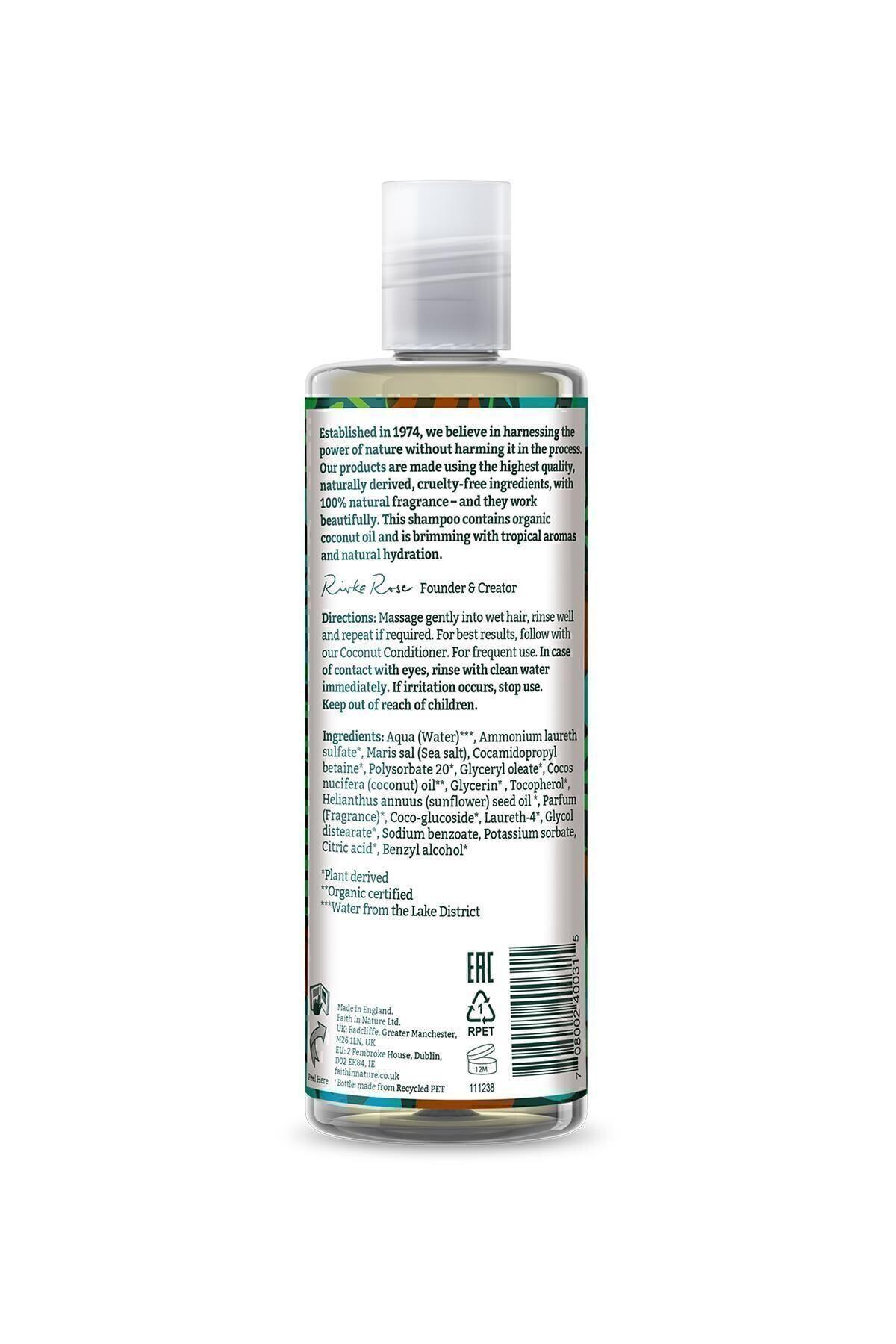 Faith In Nature Natural Moisturizing Shampoo Coconut For Normal & Dry ...