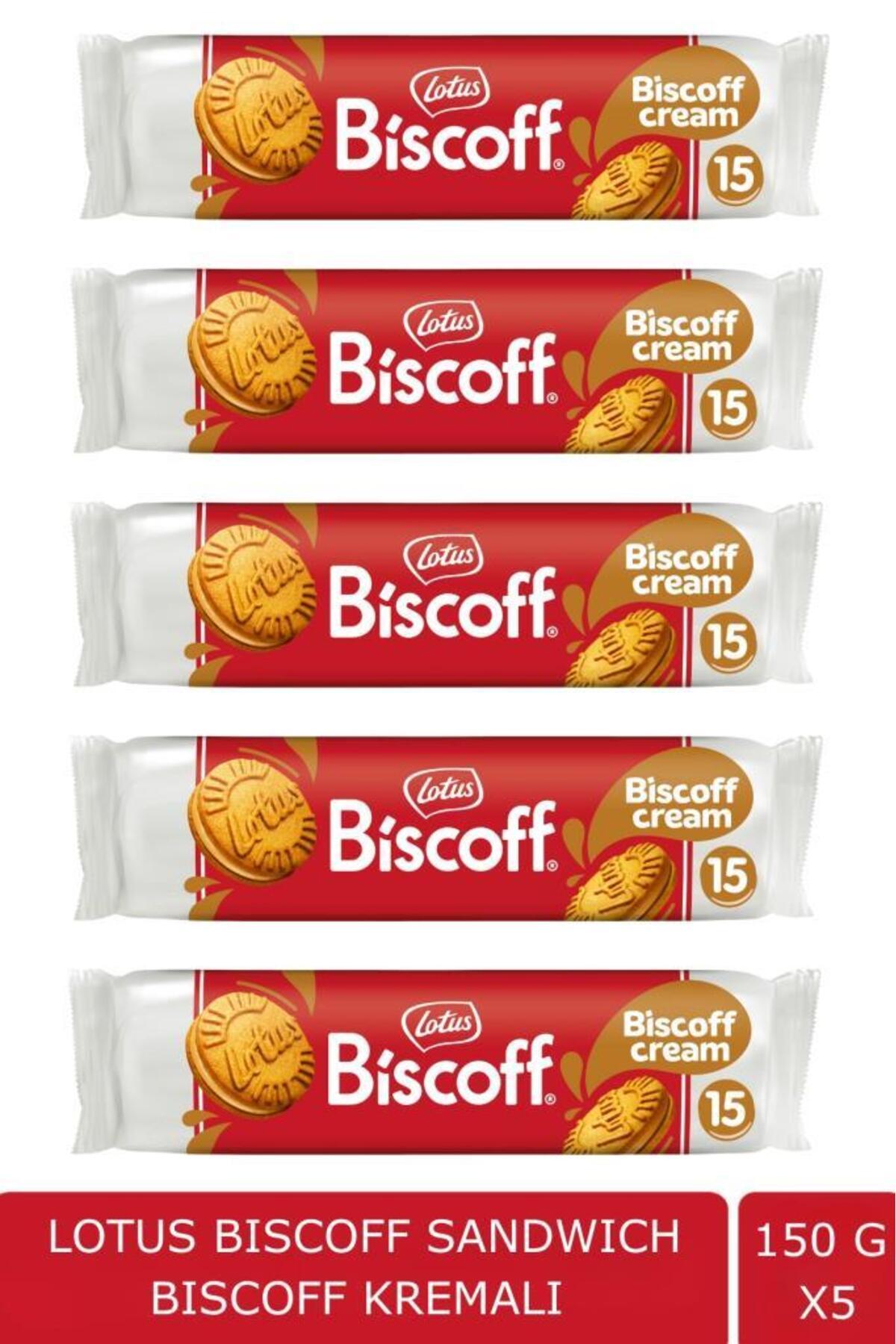 Lotus Biscoff Sandwich Biscoff Cream Spreadable Cream Biscuit - 150 gr ...
