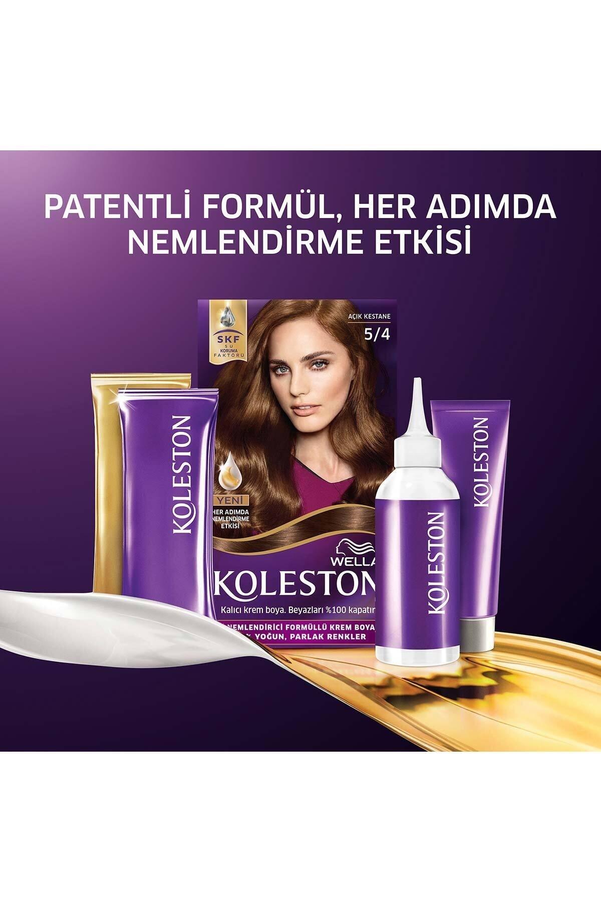 Wella Koleston Kit Hair Dye 5/4 Light Chestnut | Buy Now with Express ...