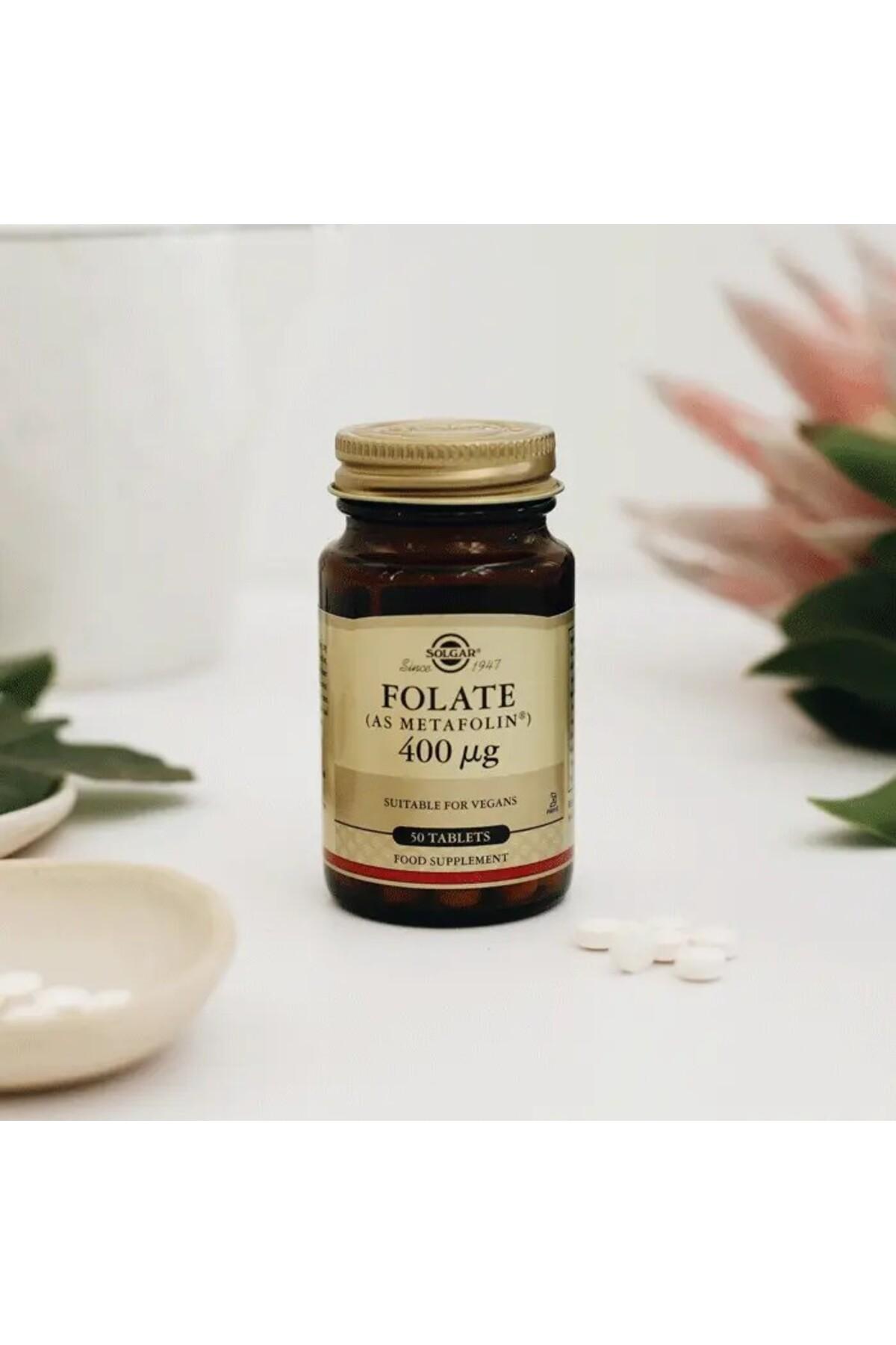Solgar Folate 400 Mcg 50 Tablets | Buy Now with Express International ...