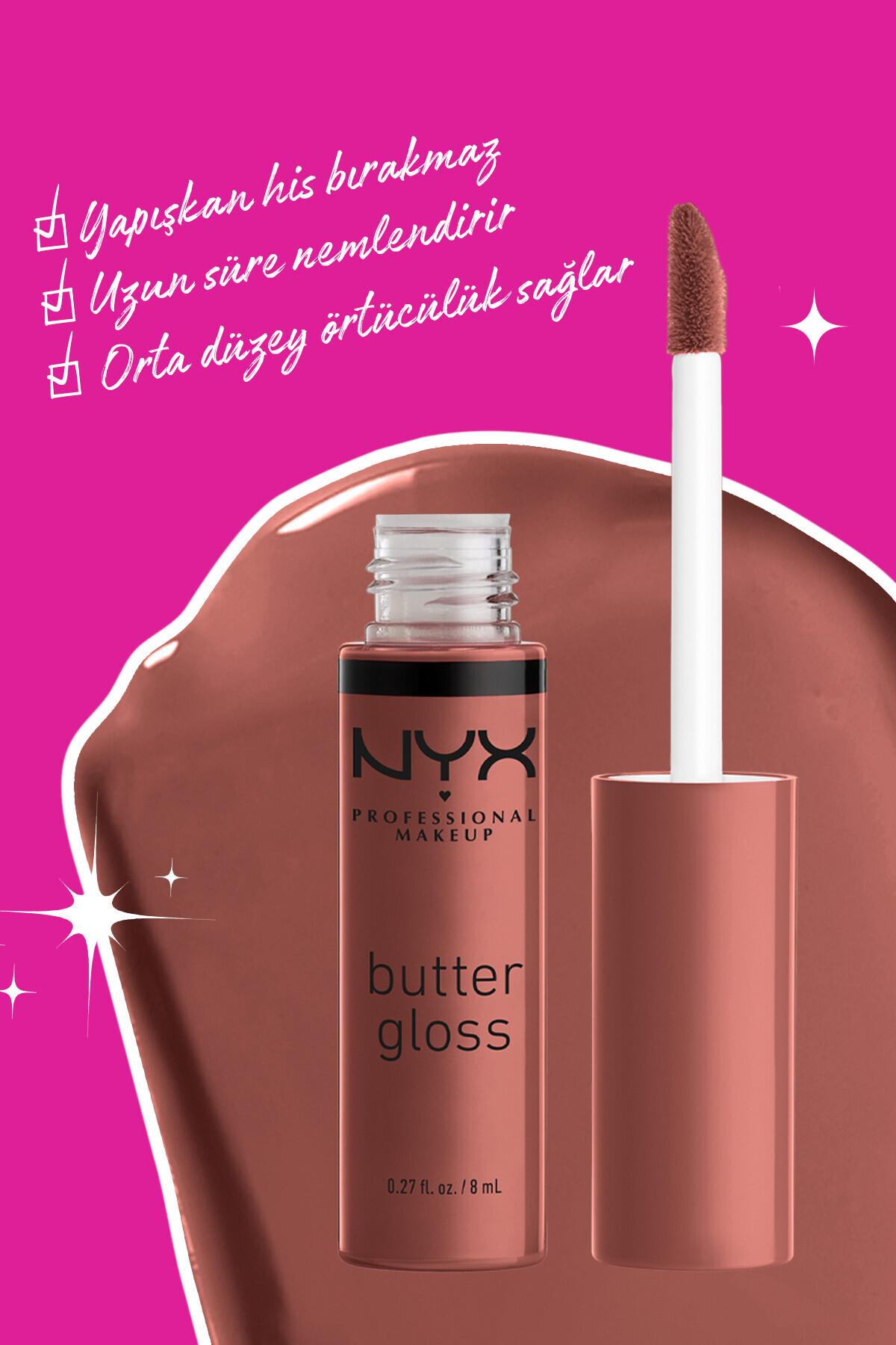 NYX Professional Makeup Lip Gloss - Butter Gloss Praline 15 g ...