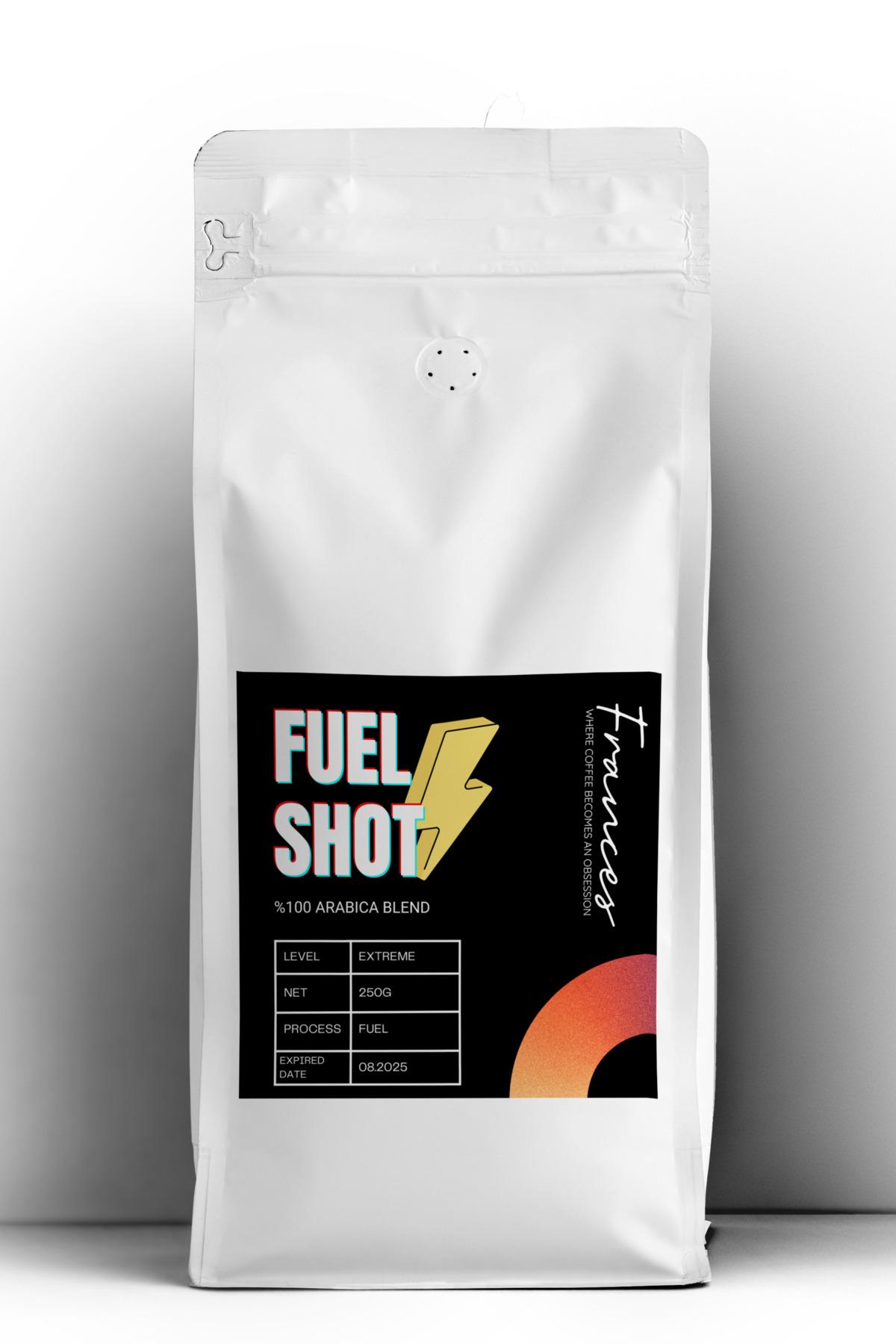 FRANCES Fuel Shot Blend Bean Coffee 250g - Energy Giving Special Blend ...