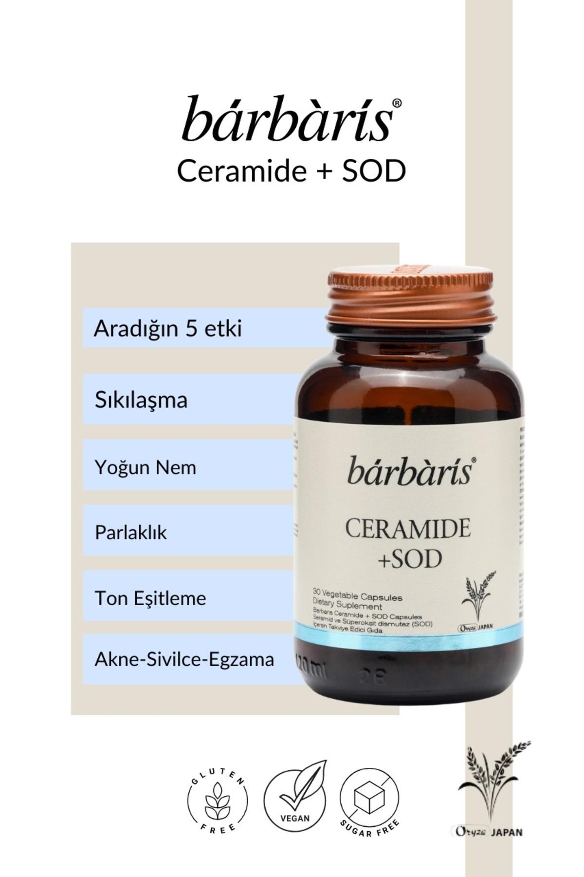 Barbaris BARBAR S CERAMIDE+SOD 30 CAPSULES 2* PACK | Buy Now with ...