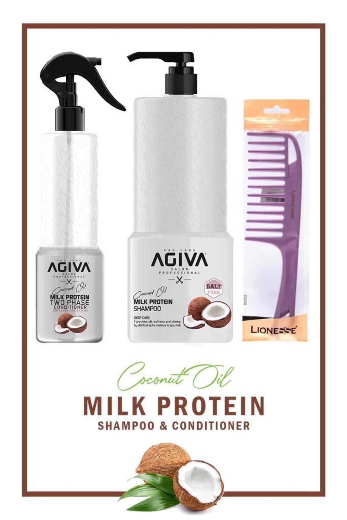 Agiva Coconut Shampoo Hair Combing Set | Buy Now with Express ...