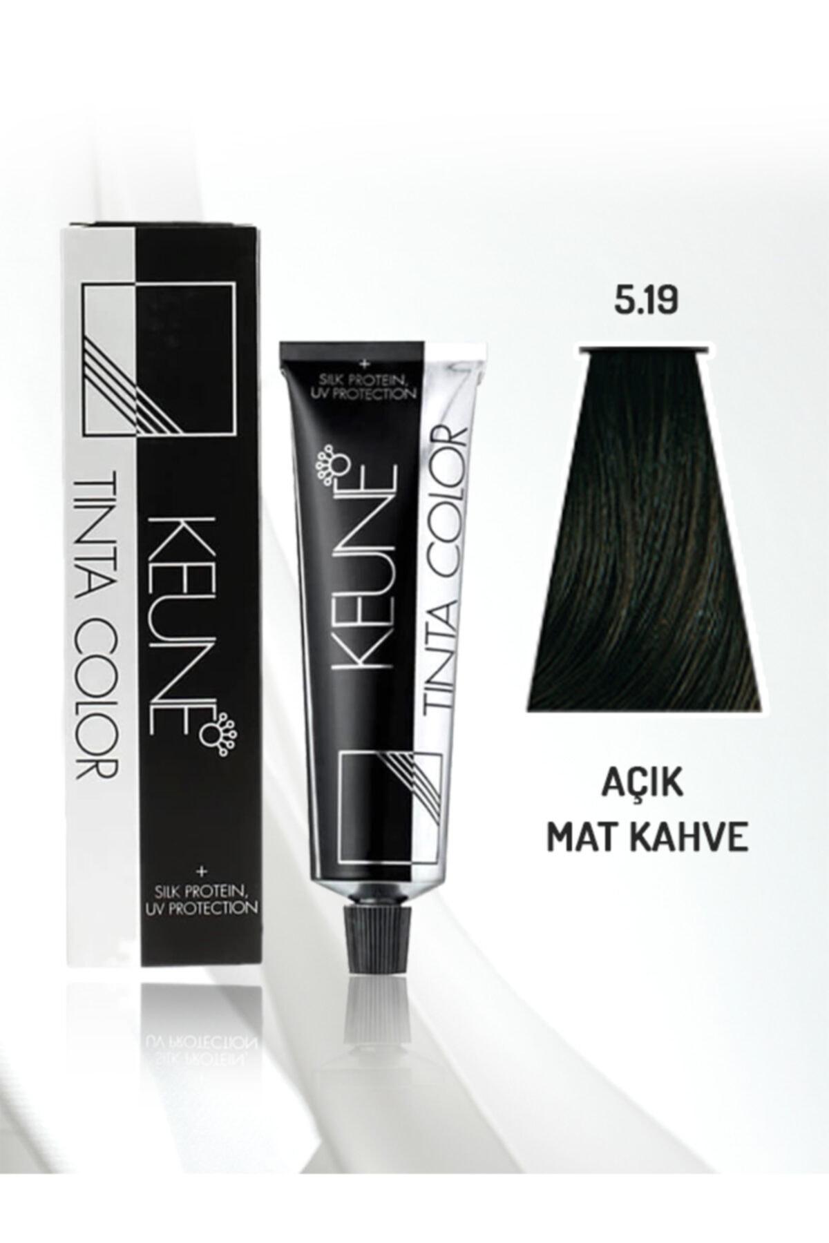 Keune Light Matte Brown Tinta Color Hair Dye 60 ml No: 5.19 | Buy Now ...