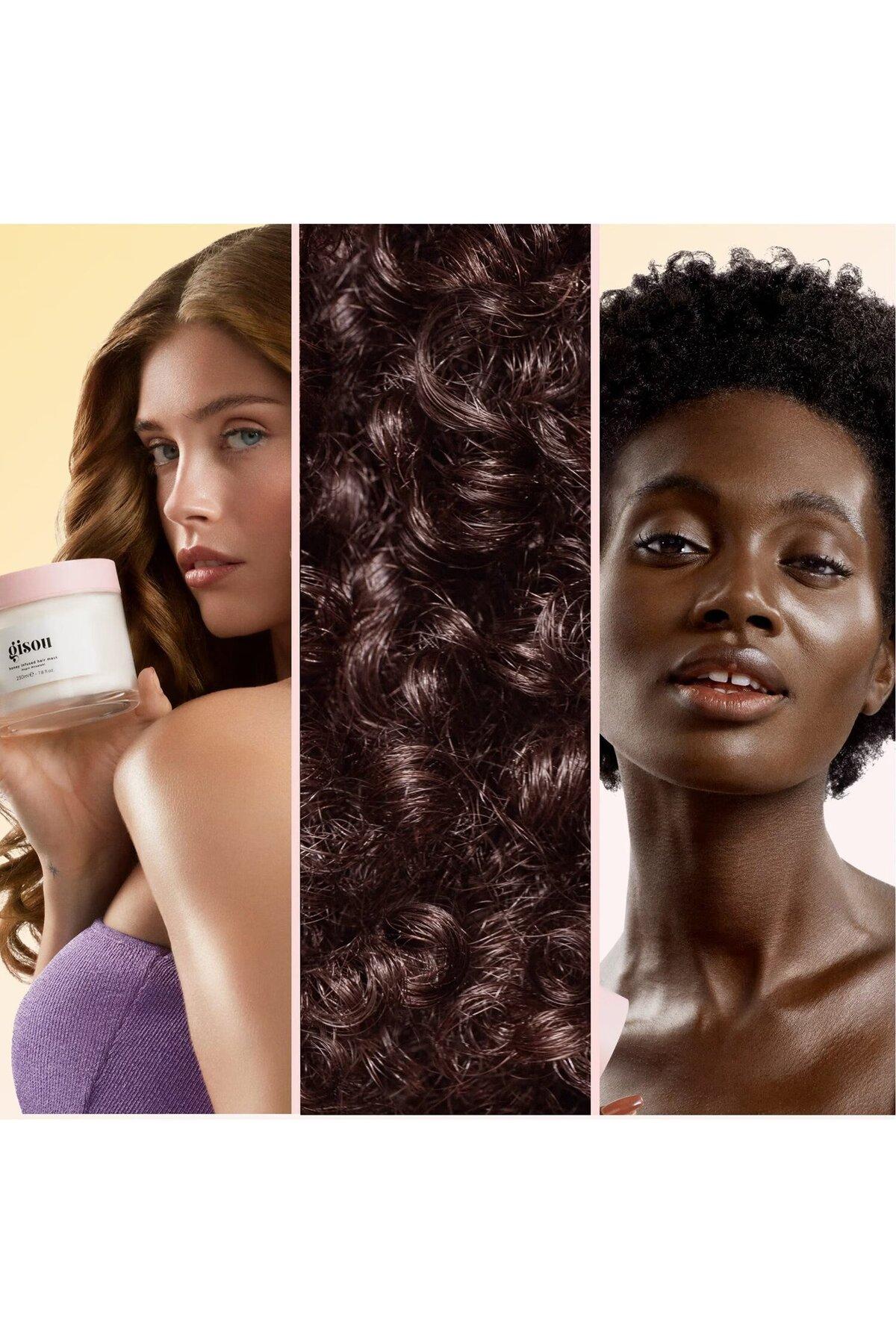 gisou Honey Infused Hair Mask - Repairing Moisturizing Intense ...