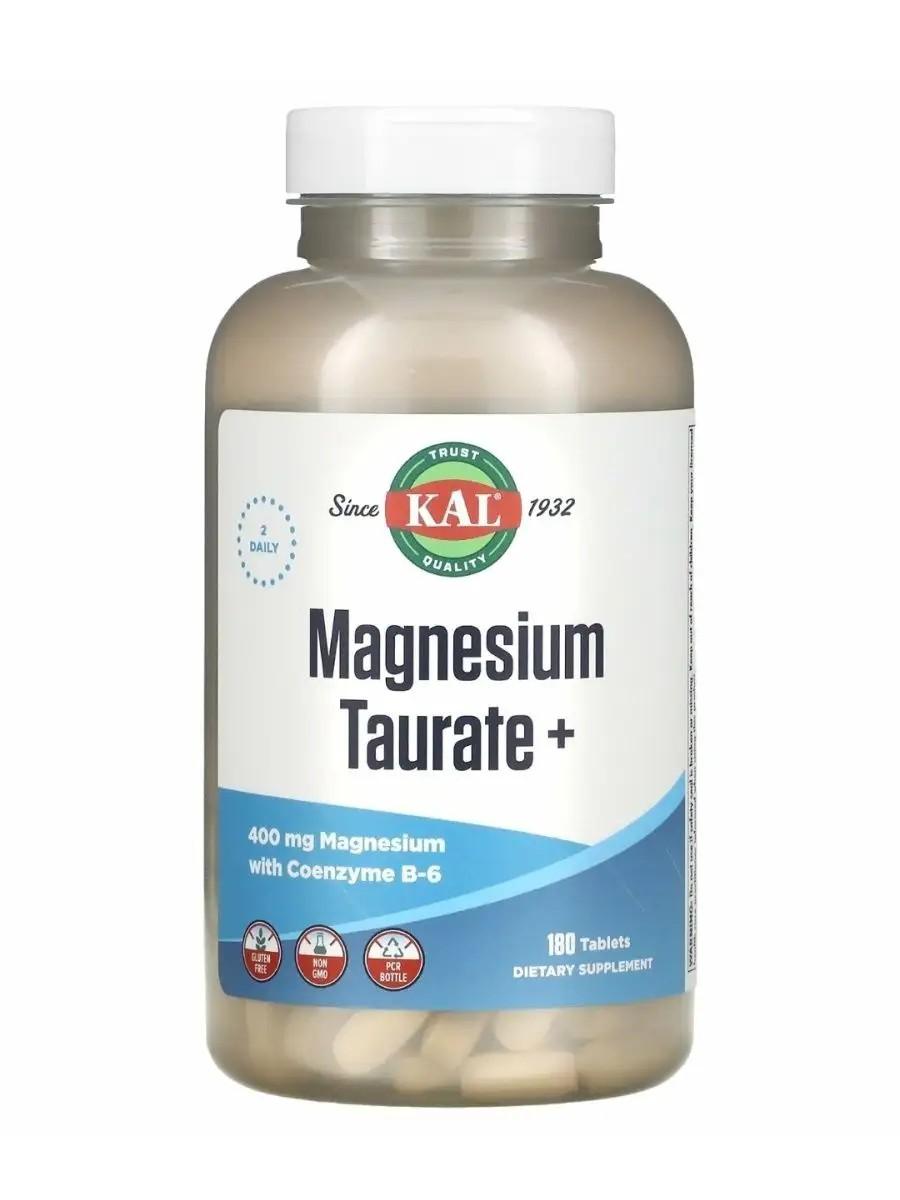 KAL Taurat magnesium plus vitamin B6 200 mg 180 tablets | Buy Now with ...
