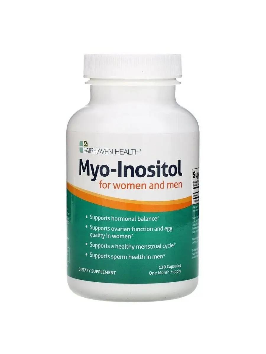 Fairhaven Health Vitamin Myo-Inositol 120 Capsules Inositol New Design ...