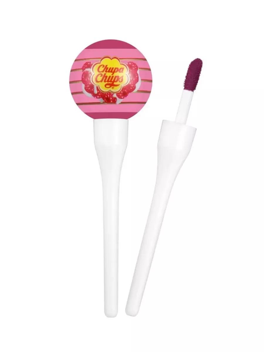The liquid lipstick Chupa Chups in the shade of "Raspberry & Cream ...