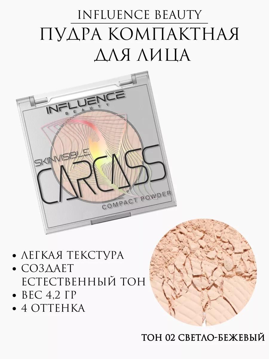 Influence Beauty Facial powder compact Skinvisible 02 light-beige | Buy ...