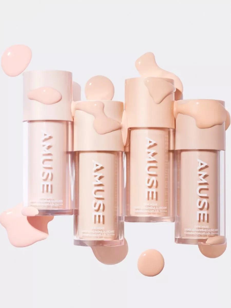 Amuse The foundation base of the Dew Wear Foundation 03 Honey | Buy Now ...