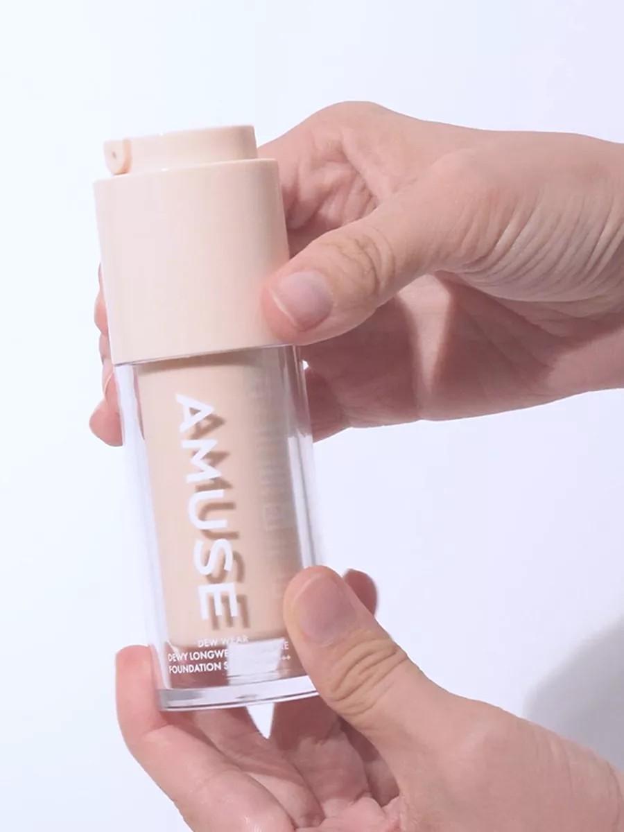 Amuse The foundation base of the Dew Wear Foundation 03 Honey | Buy Now ...