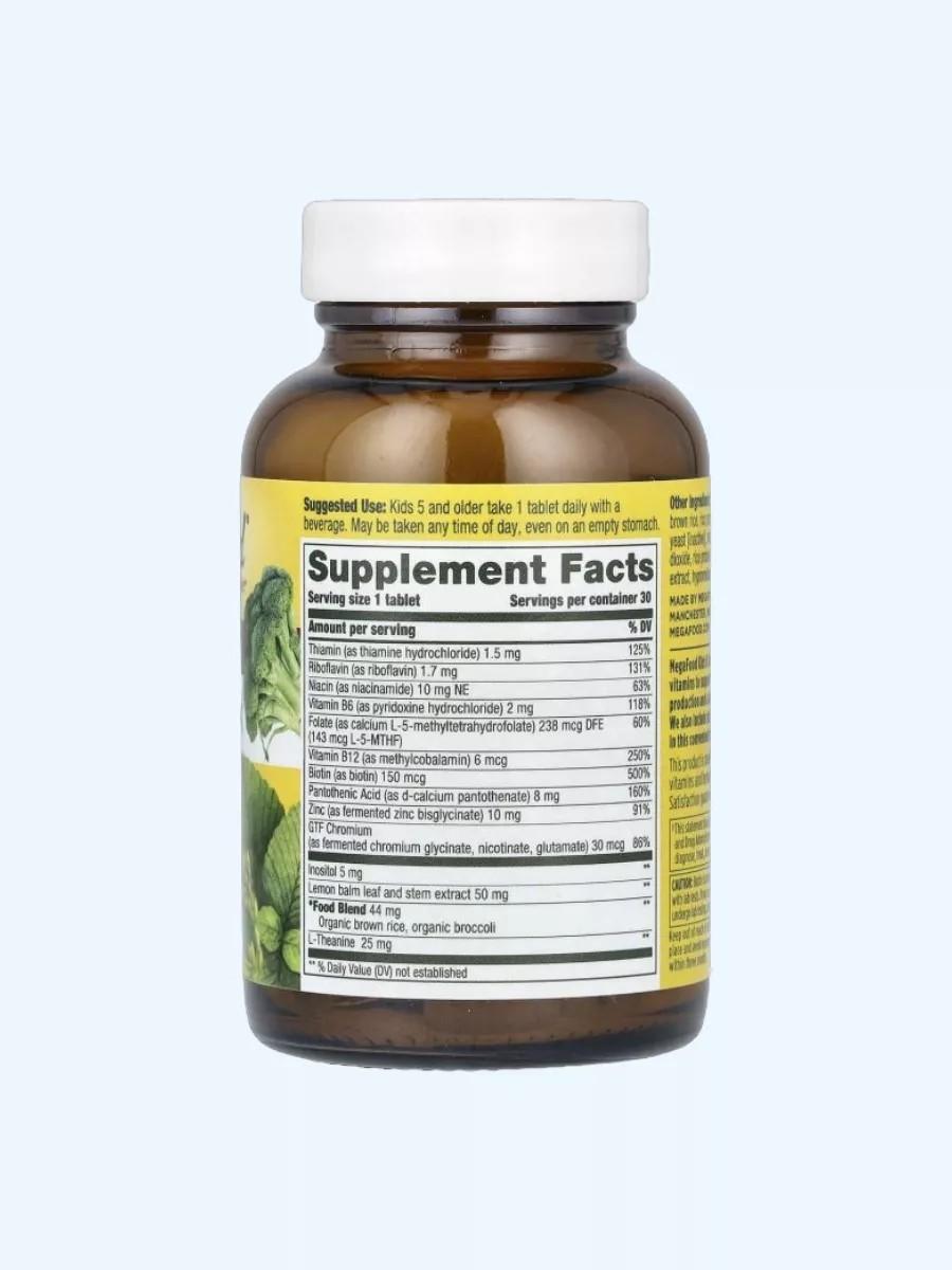 MegaFood B vitamins for children KIDS B Complex 30 tablets | Buy Now ...