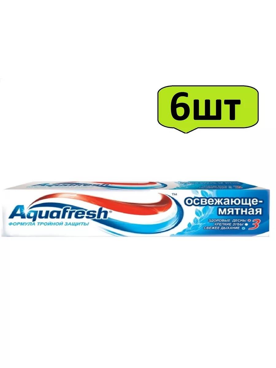 Aquafresh Toothpaste (aquapresh) refreshing-ground 100 ml-6pcs | Buy ...