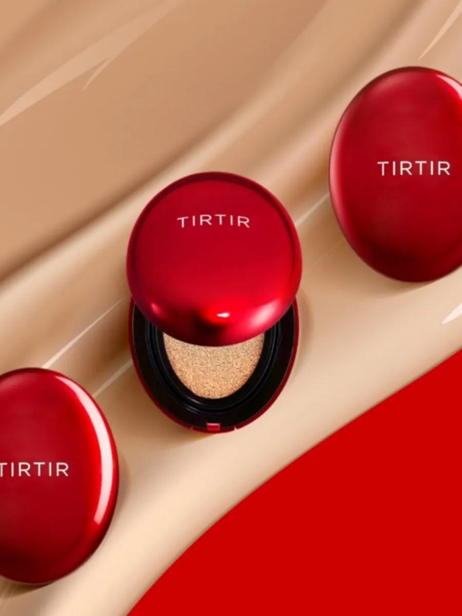TIRTIR Red Cushion Kushon with the effect of radiance 17n Vanilla 18 g ...