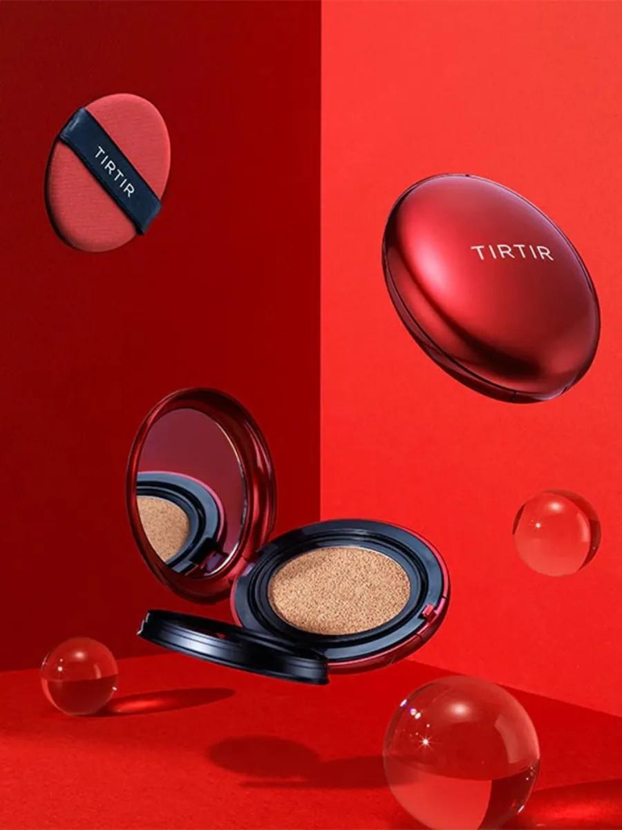 TIRTIR Red Cushion Kushon with the effect of radiance 23n Sand 18 g ...