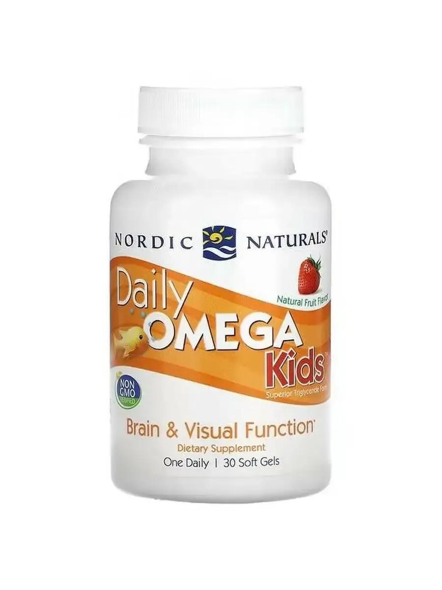 Nordic Naturals Daily Omega Kids 340 mg 30 capsules | Buy Now with ...