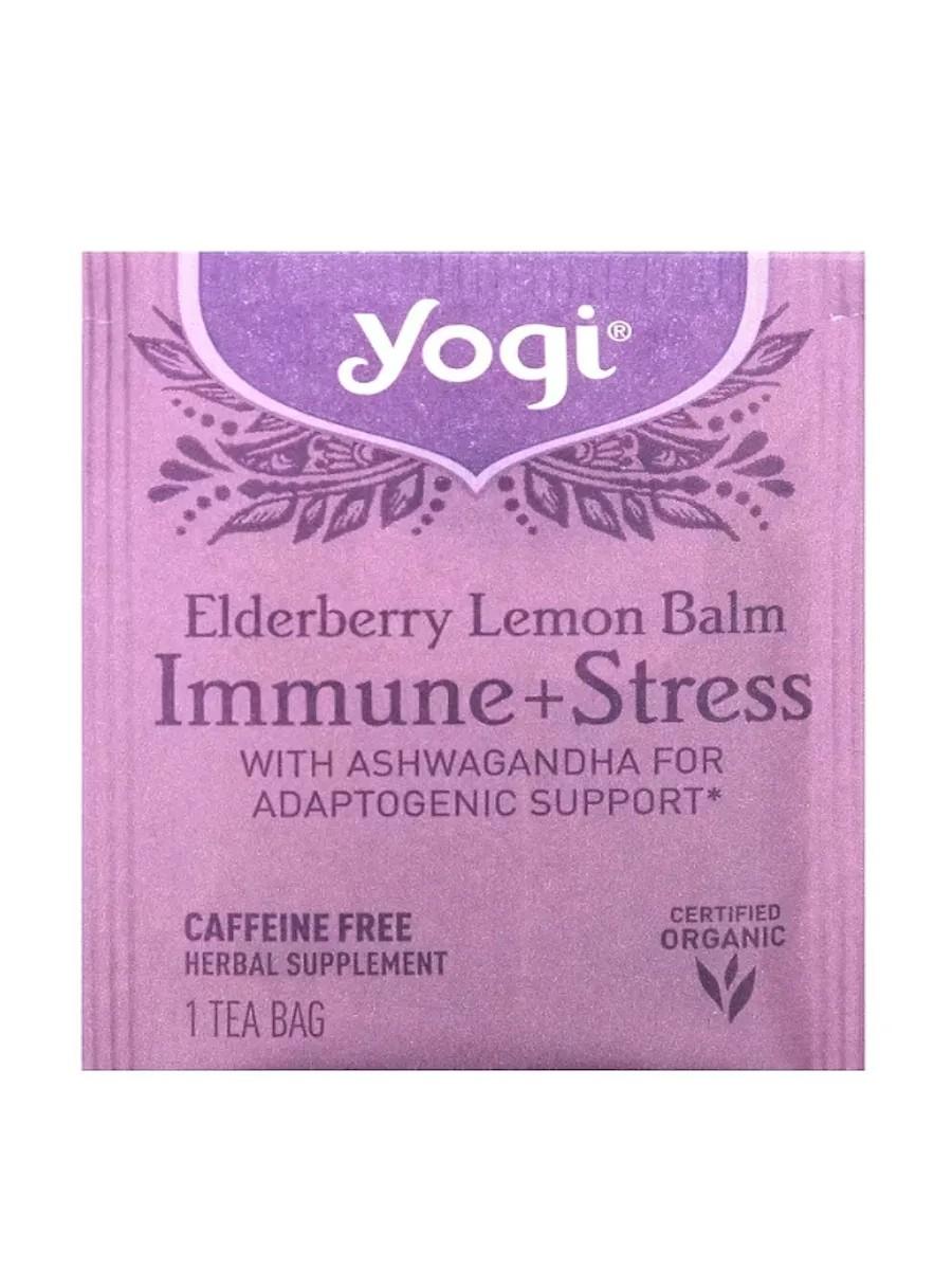 Yogi Tea Organic tea lemon balm with an elderberry for immunity | Buy ...