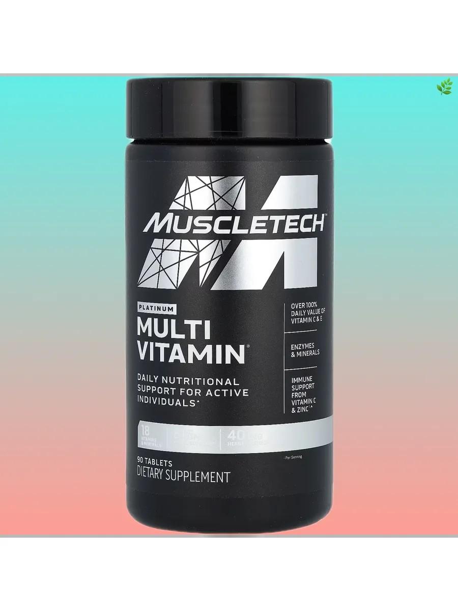 MUSCLETECH Platinum multivitamins for active people 90 pcs | Buy Now ...