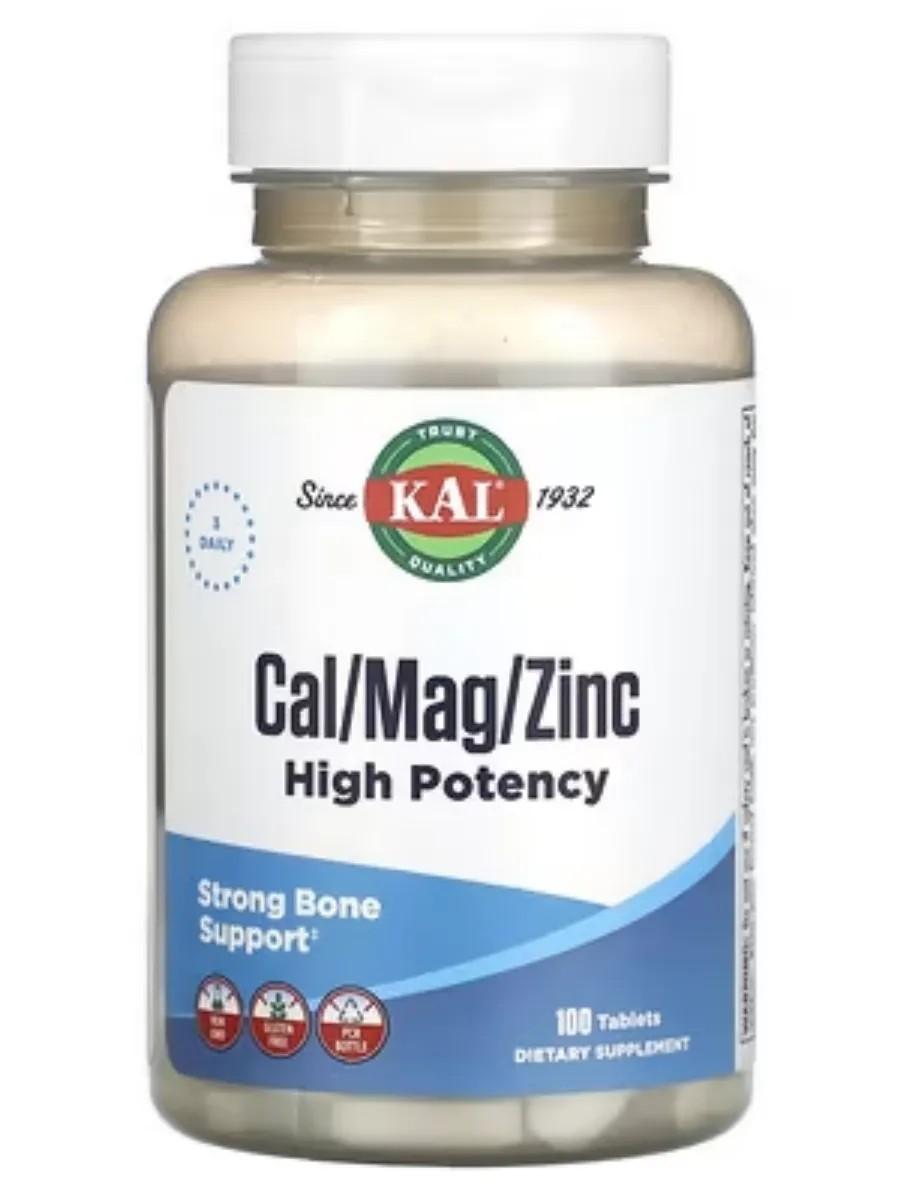 KAL Calcium Magnesium Zinc Calcium Magnesium Zinc 100 tab | Buy Now ...