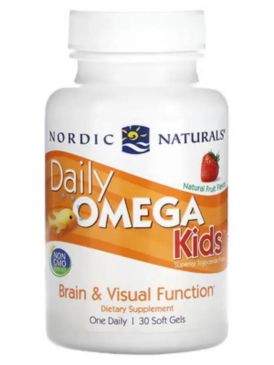 Nordic Naturals Daily Omega Kids children's omega 3 30 capsules | Buy ...